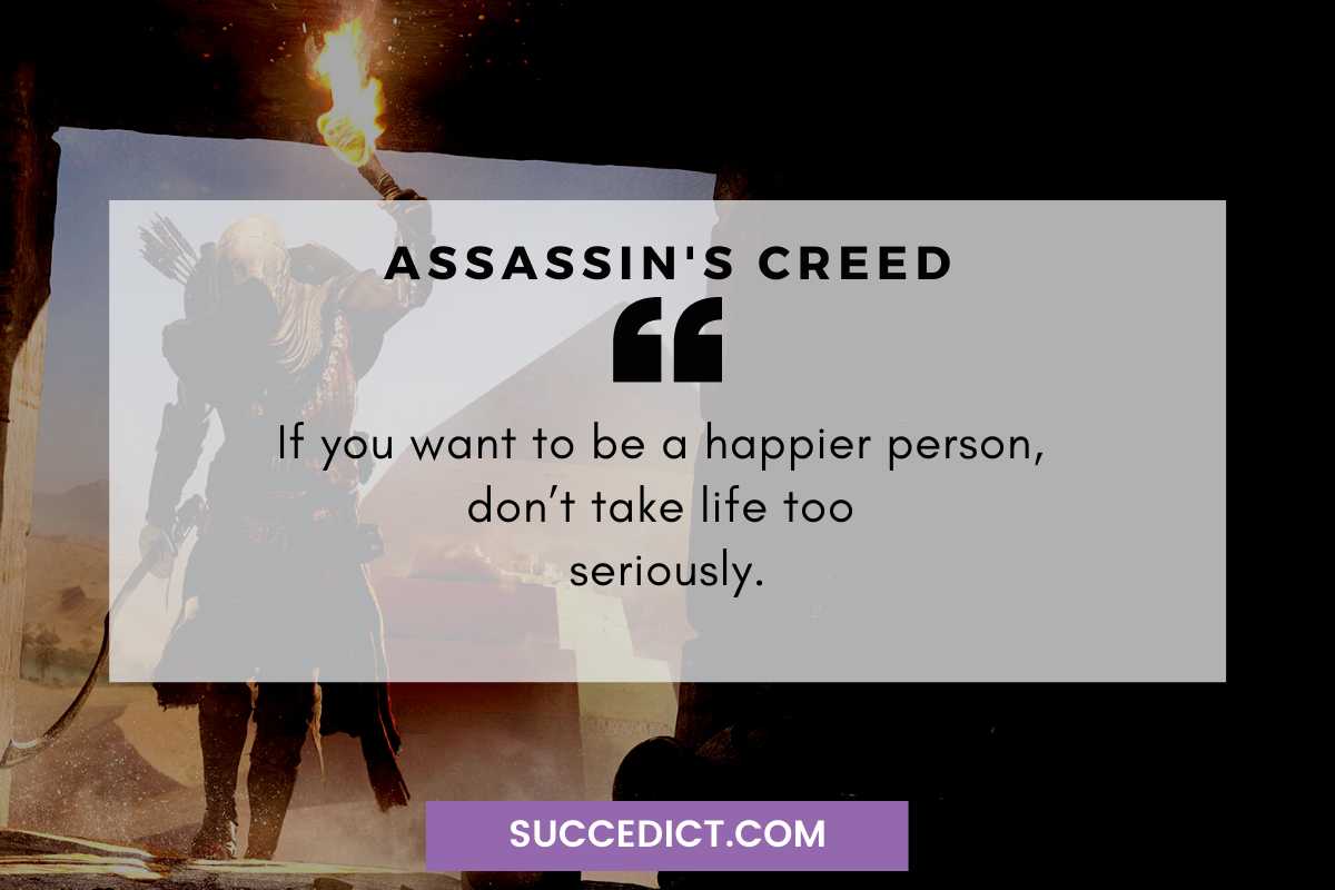 70+ Assassin's Creed Quotes For Inspiration - Succedict