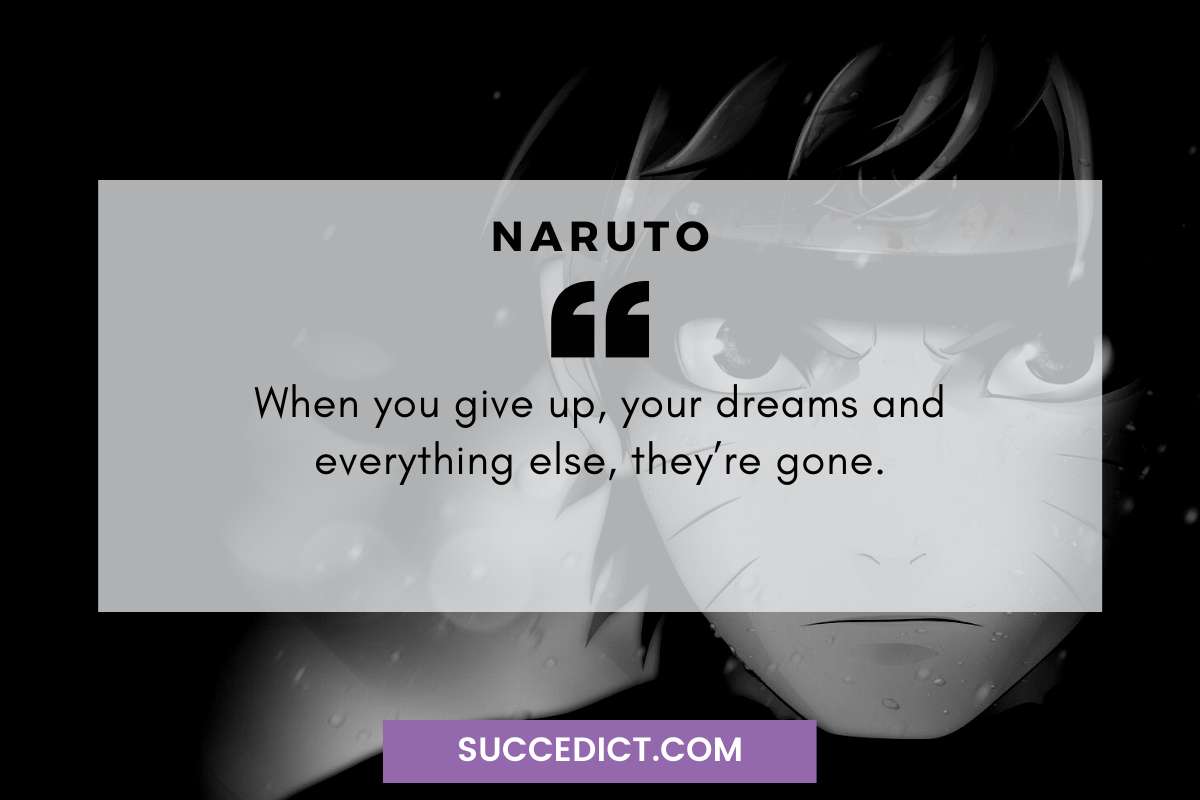 51+ Naruto Quotes And Sayings For Inspiration - Succedict